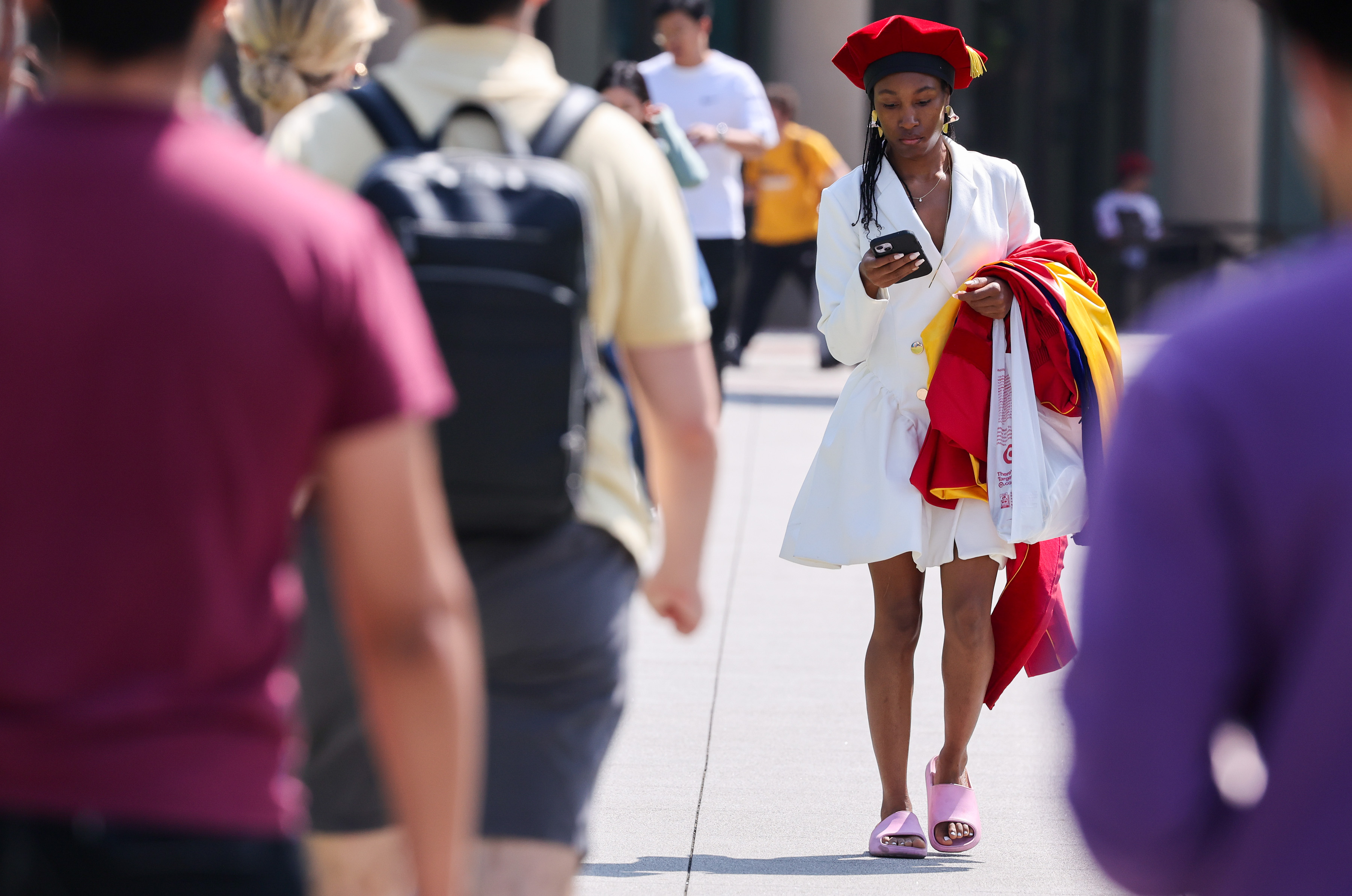 USC hosts alternative graduation with drones, Travis Scott c